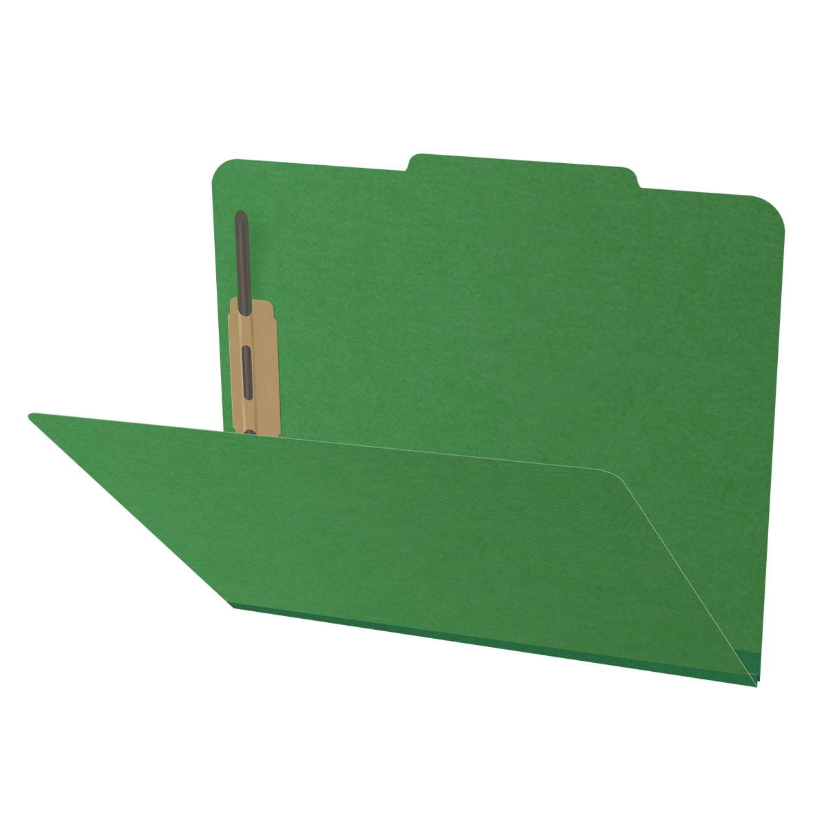 25 Pt. Pressboard Classification Folders, 2/5 Cut ROC Top Tab, Letter ...