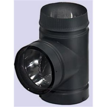 Selkirk Corporation 8 Inch Model DSP Double-Wall Stovepipe Tee With ...