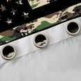 Manfei Retro Desert Camo American Flag Kitchen Curtains, Retro ...
