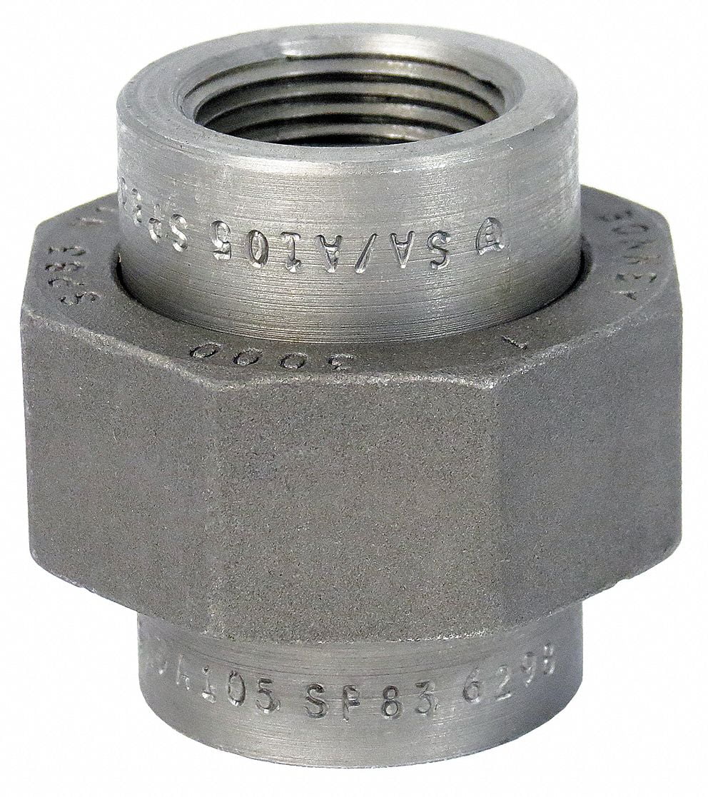 Anvil Lug Union, Steel, 1/2 in,FNPT,Class 3000 0361530207 - Walmart.com