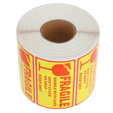 1 Roll 500 2 x 3 FRAGILE HANDLE WITH CARE Stickers Labels - Walmart.com
