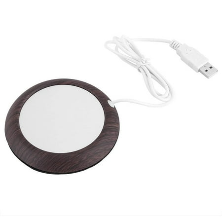 USB Heating Coaster Creative Metal Constant Temperature Coaster Coffee ...