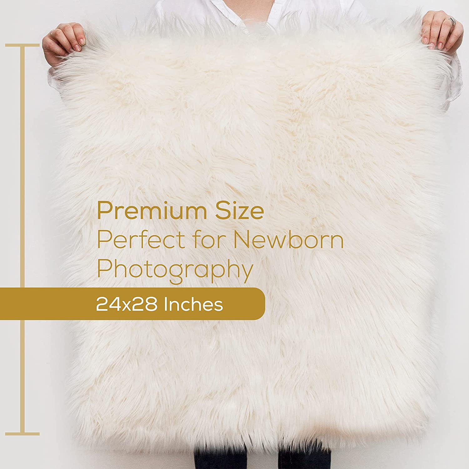 Buy Faux Fur Newborn Photography Props by First Landings - Set of 2 ...