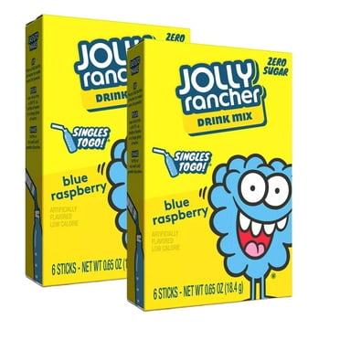 Pure Kick Energy Drink Packets, Jolly Rancher Blue Raspberry Flavor ...
