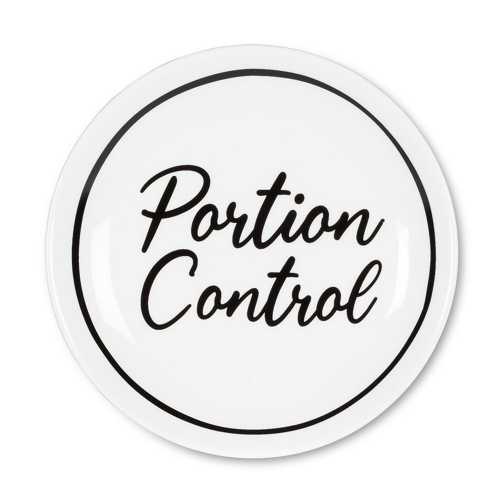 Set of 6 Appetizer Plate-Portion Control - Walmart.com