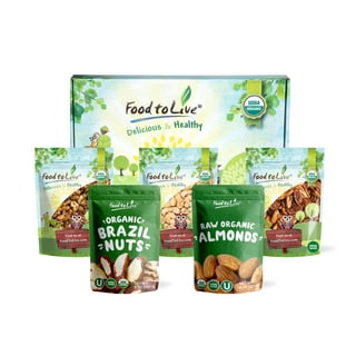 Organic Supreme Nuts in a Gift Box - A Variety Pack of Pecans ...