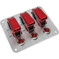 Pilot Automotive PL-SW53R Performance 3 Row Red Anodized Safety Cover ...
