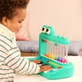 Battat Croco Pop Piano Toy Keyboard with Songs Sounds Lights, Baby and ...