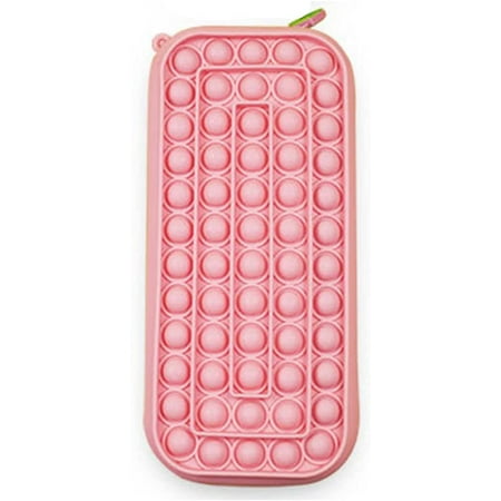 Fidget Pencil Case- Pop Bubble Silicon Pencil Box pop fidget toy[Free 5 ...