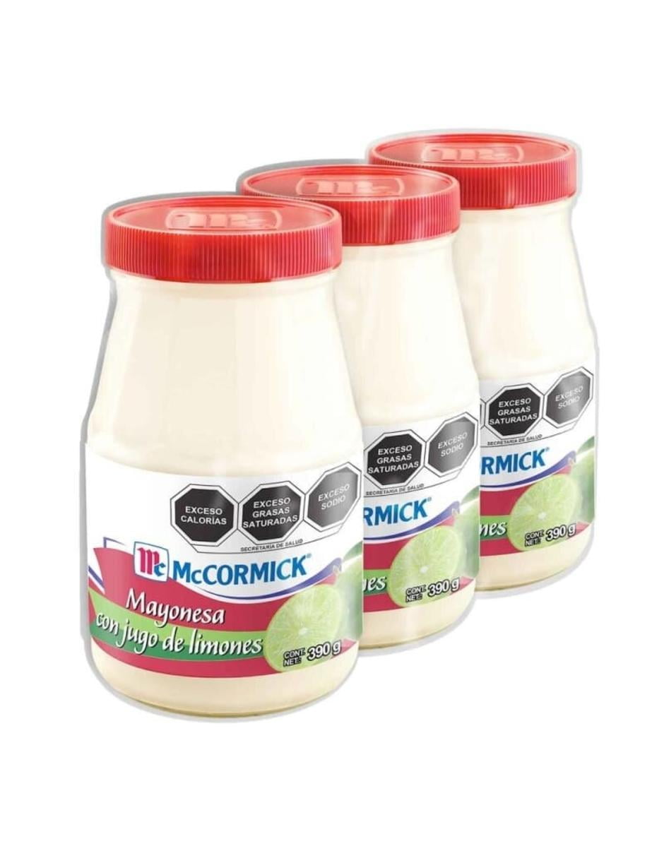 Pack de 12 Mayonesa McCormick de 390 Gr McCormick 390 Gr | Bodega ...