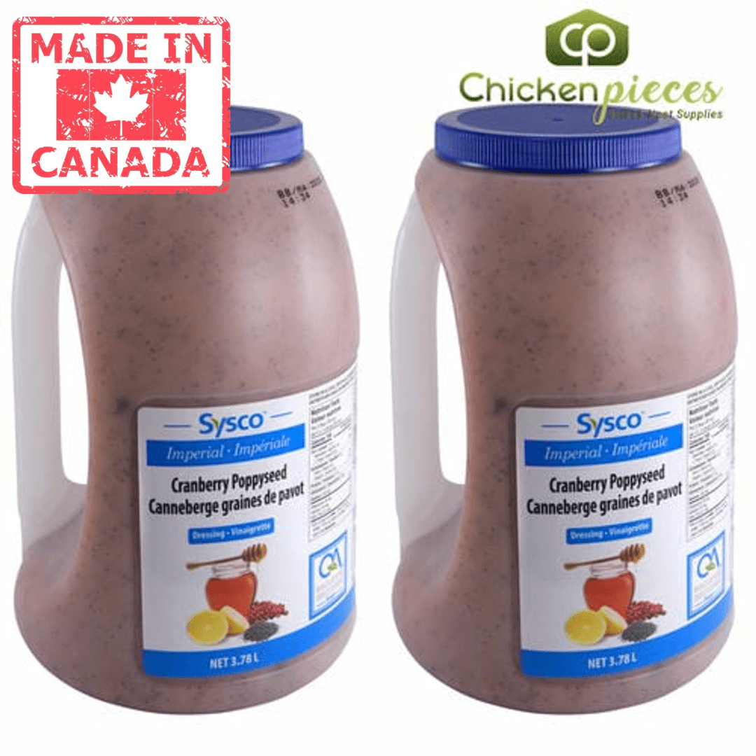 Sysco Imperial Dressing Cranberry Poppyseed Vinaigrette 3.78L/7.98Lbs ...