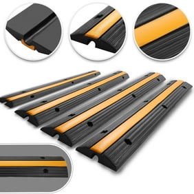 Pyle PCBLCO105X2 - Cable Protector Cover Ramps - Cord/Wire Safety ...