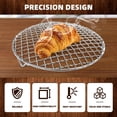 3 Round Stainless Steel Cooking Racks with Lifting Handle for Cooking ...