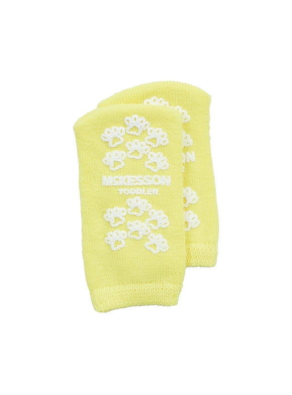 Yellow Non Skid Socks