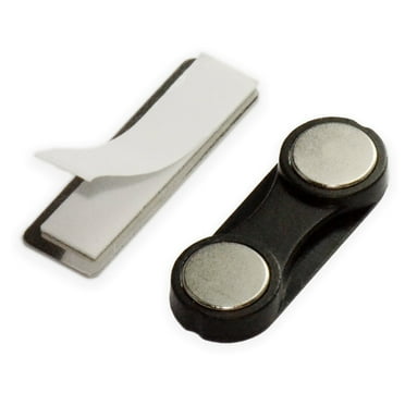 Super Strong Magnetic ID Badge Holder Name Tag Backing Attachment with ...