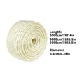 Natural Fiber Sisal Rope For Fixing Scratching Post And Creature ...