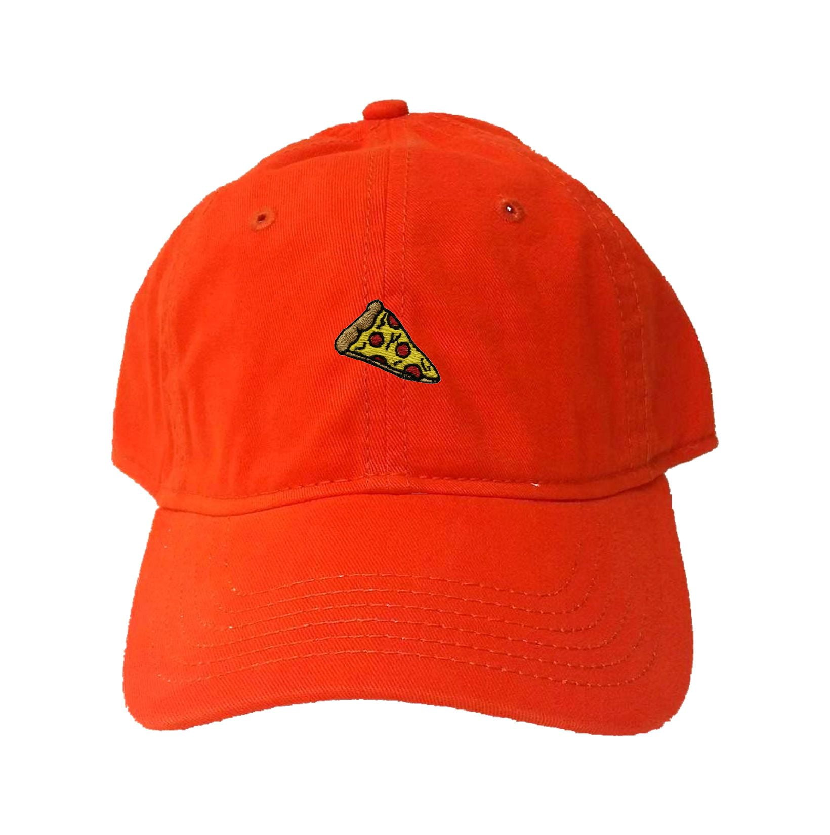 Go All Out Adult Pizza Embroidered Deluxe Dad Hat - Walmart.com