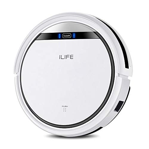 Aspiradora robot ILIFE V3s Pro, succión sin enredos, compacta, con carga automática, limpieza ...