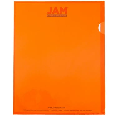 JAM Paper Plastic Sleeves, 9 x 11 1/2, Red, 120/Pack - Walmart.com