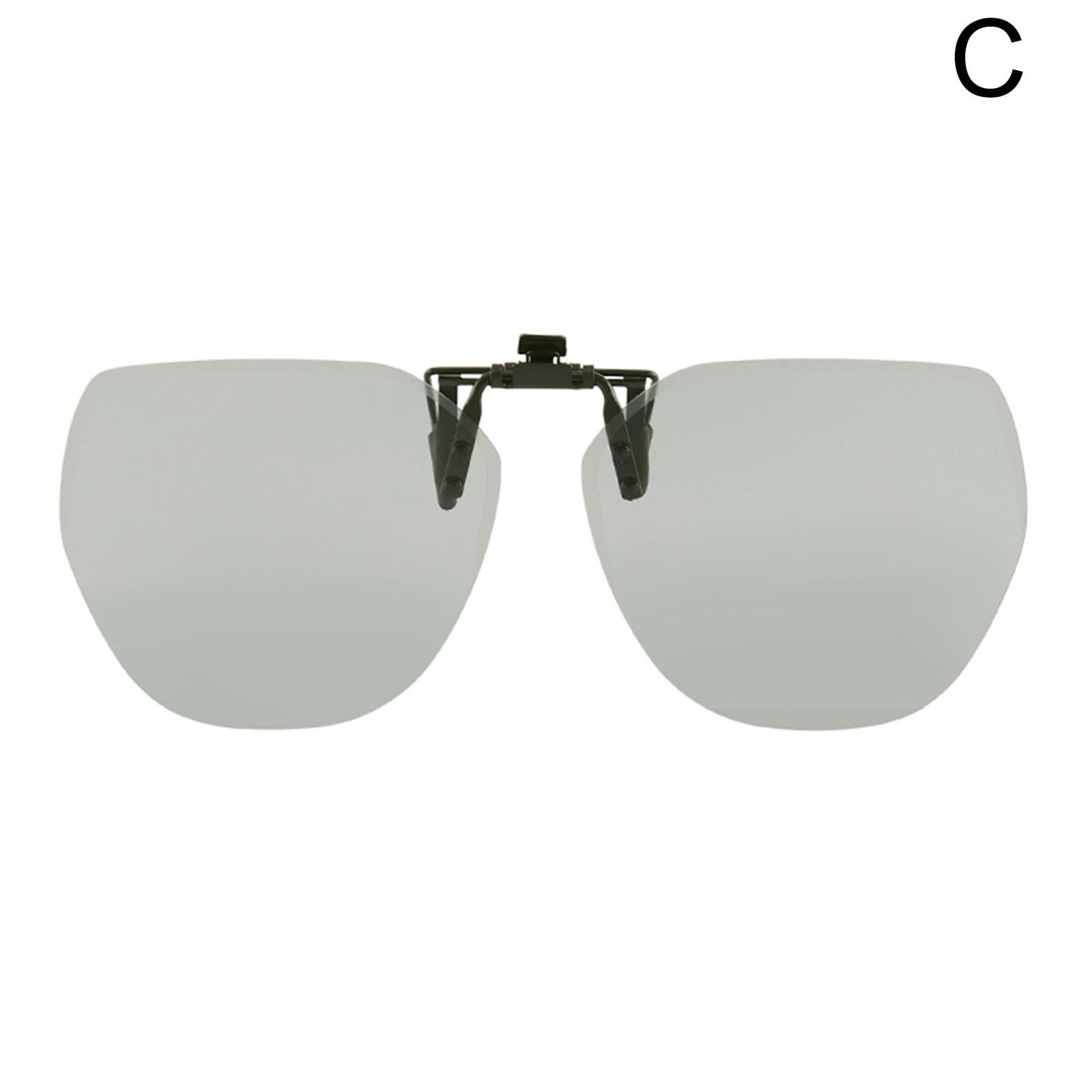 Polarized Clip On Sunglasses Over Prescription and Reading Glasses ...