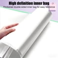 A4 Document Folder, Clear Pocket Exam Paper Organizer, 60-Page File ...