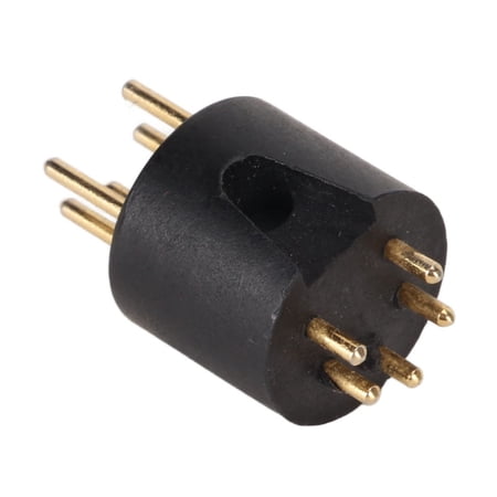 Tonearm Plug Connector, Brass 5 Pin Vinyl Turntable DIN Plug ...