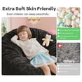 Bean Bag Chair with Plush Faux Fur Cover with Removable CoverBig Bean ...