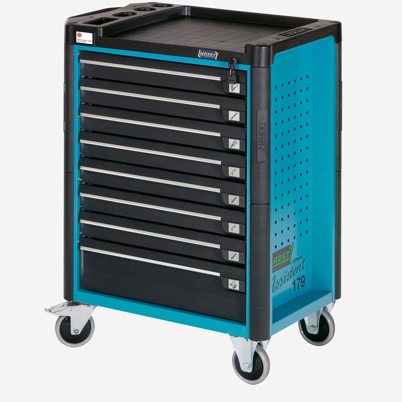 Hazet 179N-8-2700/296 Tool Trolley with Assortment for Mercedes-Benz - Walmart.com