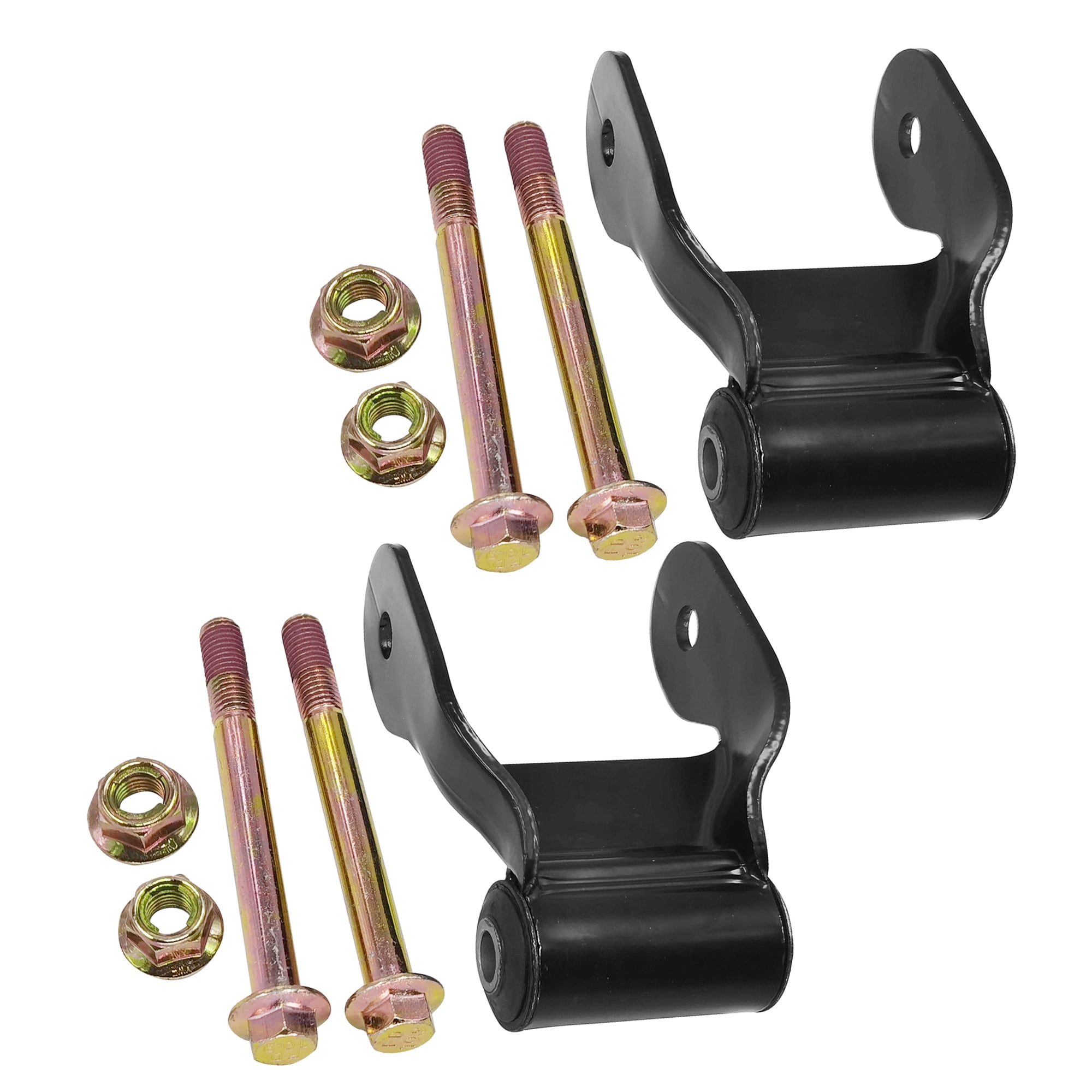 2PCS Rear Rearward Leaf Spring Shackle Kit For Ford F-150 2009 - 2014 ...