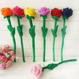 Plush Flower Bendable Stems Colorful Flowers Plush Toy Durable Plush ...