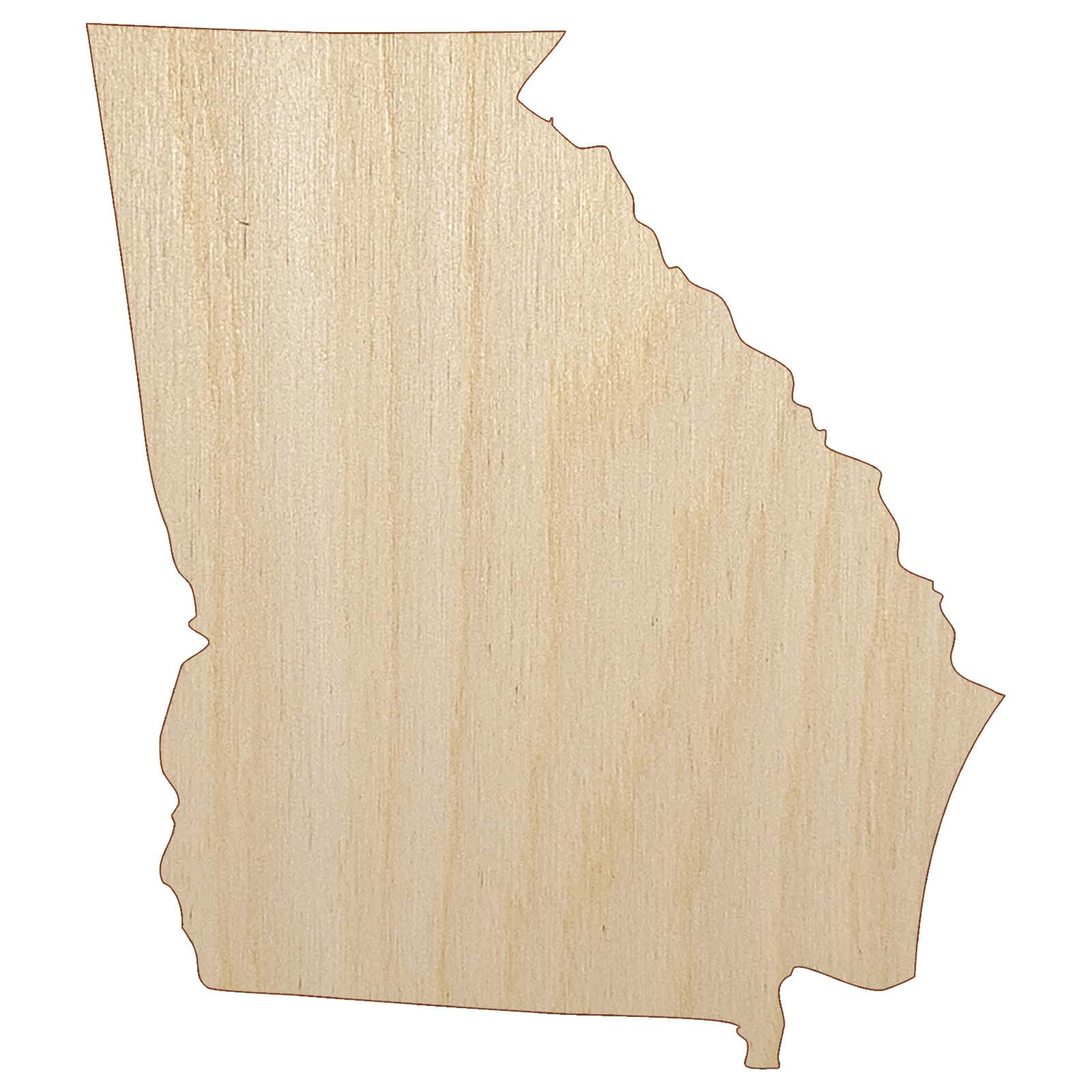 Georgia State Silhouette