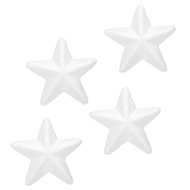 Uxcell Foam Stars for DIY Arts and Crafts 1.18 x 1.18 Inch Polystyrene ...