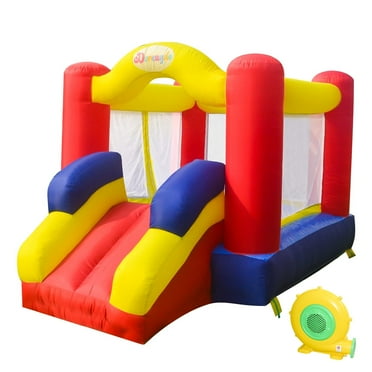Ktaxon Inflatable Bounce House, 2 Pirate-Boat Giant Water Slide Bounce ...