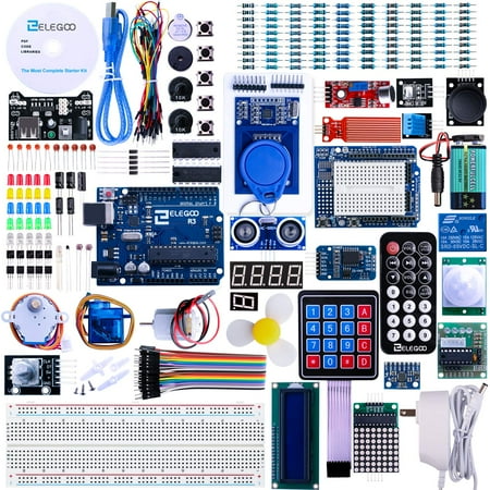 ELEGOO UNO R3 Project Complete Starter Kit with Tutorial for Arduino ...