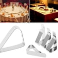 ANXPTIME Elegant Geometrics Tablecloth Fasteners Stainless Steels ...