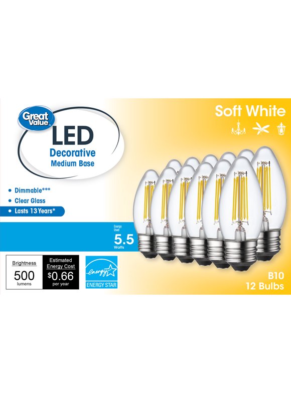Great Value Light Bulbs in Shop Light Bulbs by Brand - Walmart.com