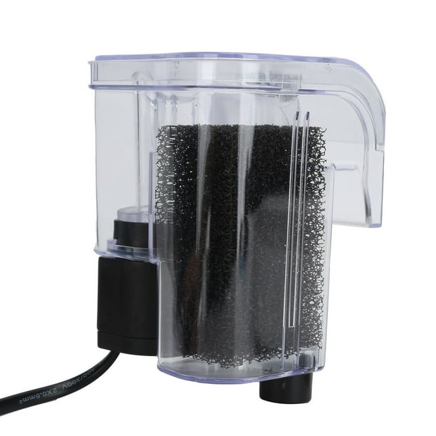 Aquarium Filter, Multifunction Adjustable 250L/H Water Output Filter ...