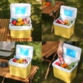 Camping Coolers Ice Box 6L Insulated Ice Chest Portable Ice Bucket ...
