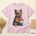 Comfort Colors® Patriotic Yorkie Drinking Slushie Shirt, 4th of July ...