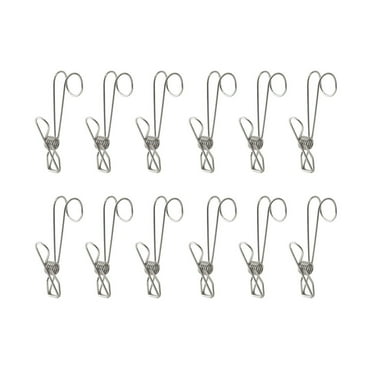 Ludlz Clothes Pins for Laundry Clips - 10 Pack Heavy Duty Multipurpose ...