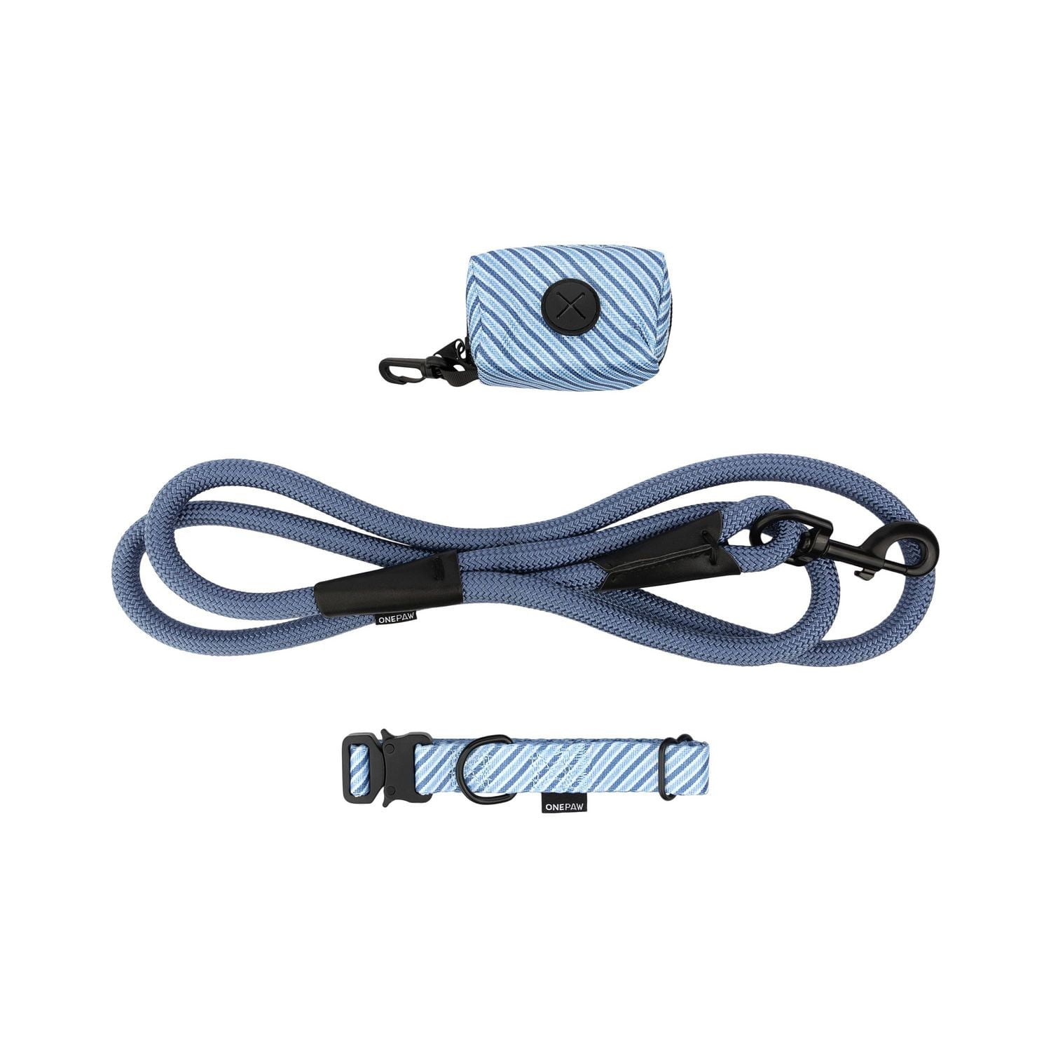 Click here for One Paw  Dog 3-Pack Collar Leash Set  With Bag Dis... prices