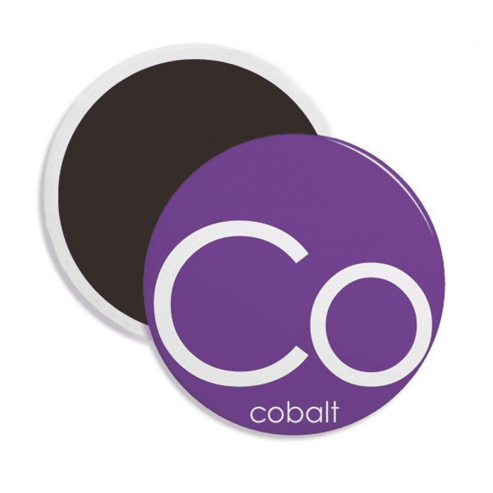 Chestry Elements Period Table Transition Metals Cobalt Co Round Ceracs ...