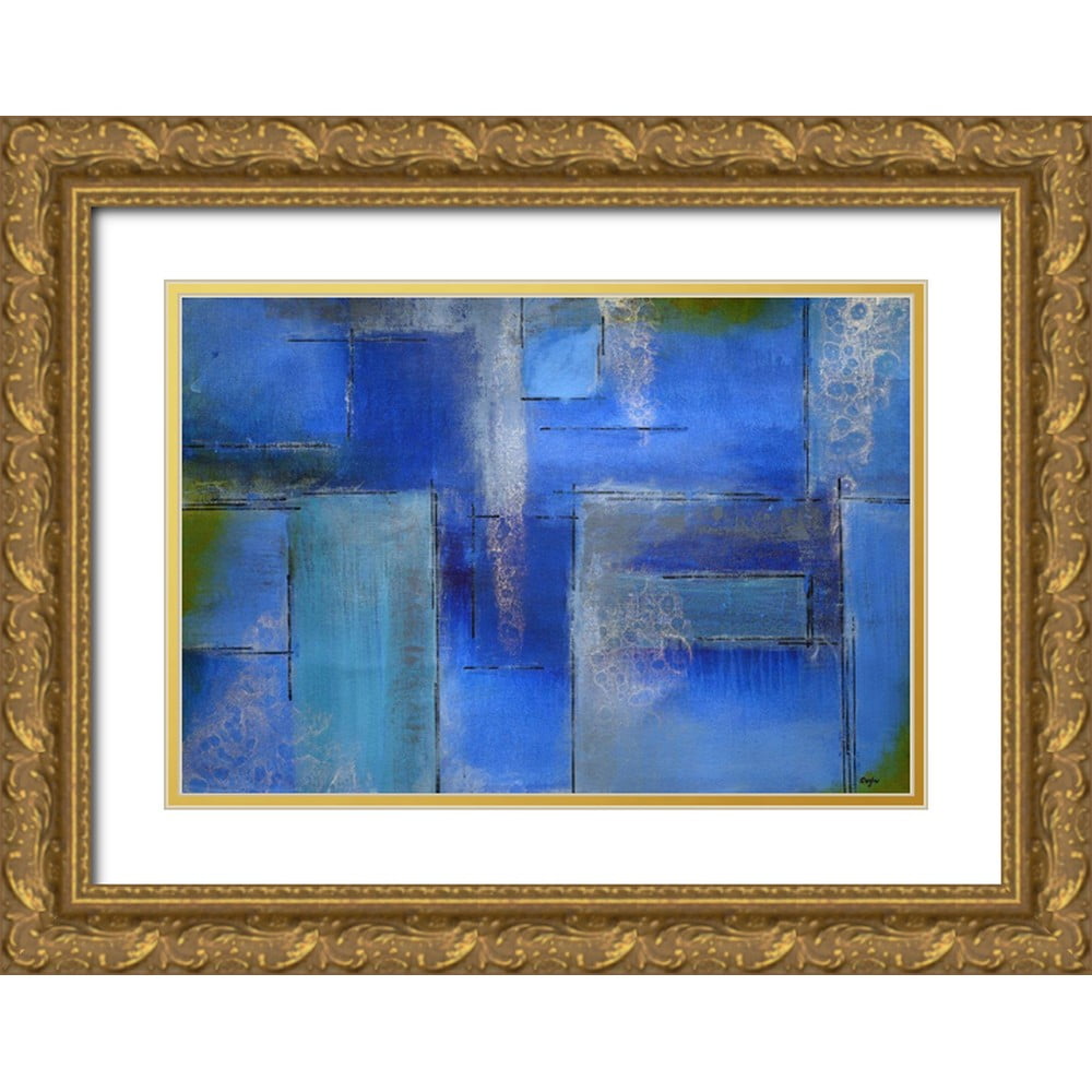 Doyle, Justine 14x11 Gold Ornate Wood Framed with Double Matting Museum ...