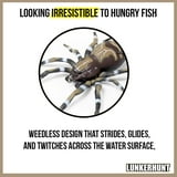Lunkerhunt Phantom Spider Fishing Lure | Most Realistic Topwater ...