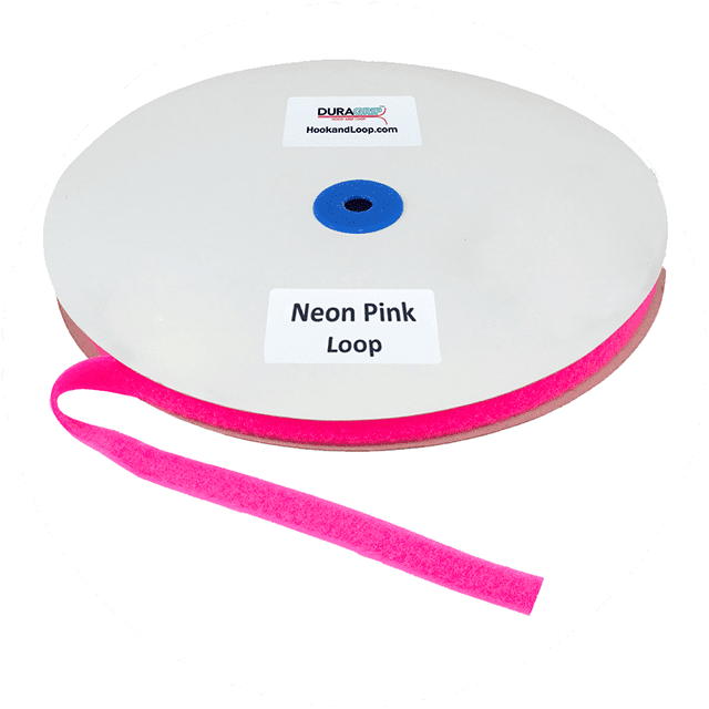 DuraGrip® Brand - 5/8" Neon Pink Loop Sew-On - Walmart.com