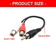Durability 1 Male to 2Female Cable with Gold Plate Connectors for Clear ...