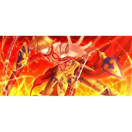 Fate Grand Order Gilgamesh Battle Scene Pattern Anime Ergonomic with ...
