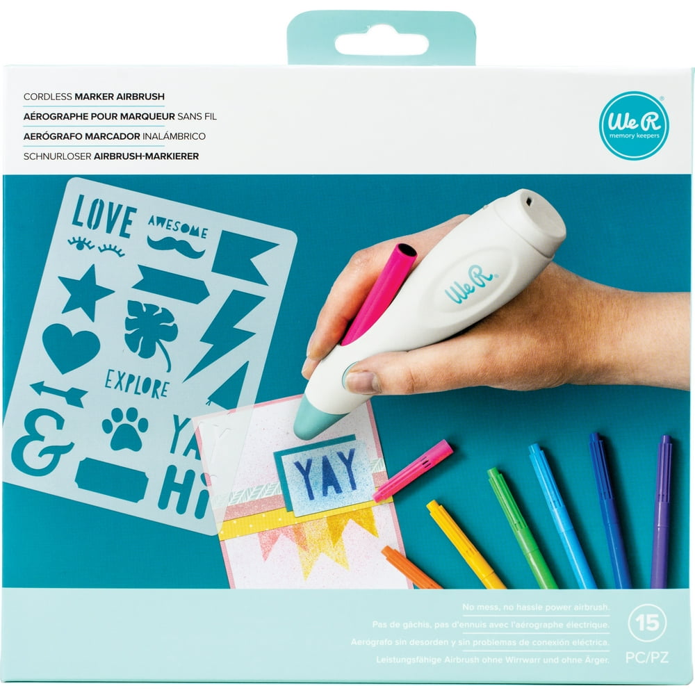 We R Cordless Marker Airbrush Set- - Walmart.com - Walmart.com