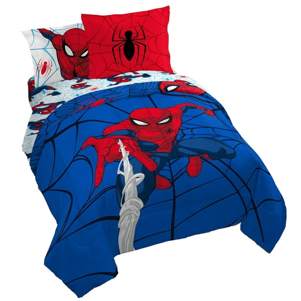 Juego de cama Jay Franco Marvel Spiderman Webtastic Queen Size | Bodega ...