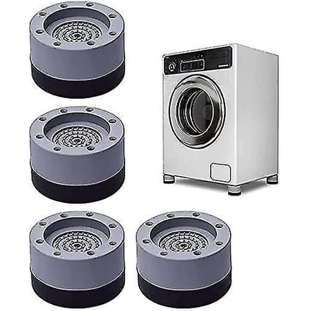 Pack Of 4 Vibration Dampers, Universal Anti-vibration Mat, Washing ...